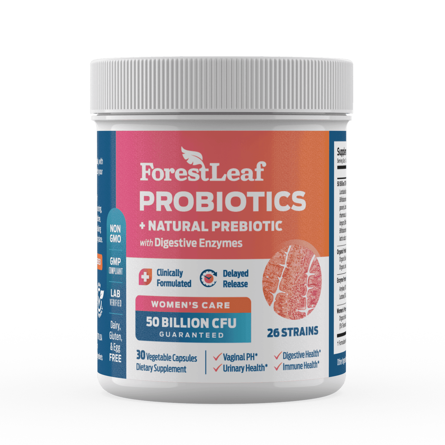 ForestLeaf - Probiotic 50B Women's | 30 Capsules – Forest Leaf